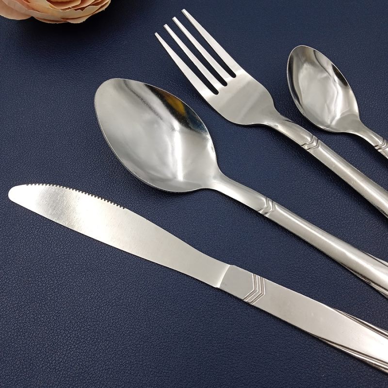 South American Market stainless steel cutlery set - Machine Polish ...