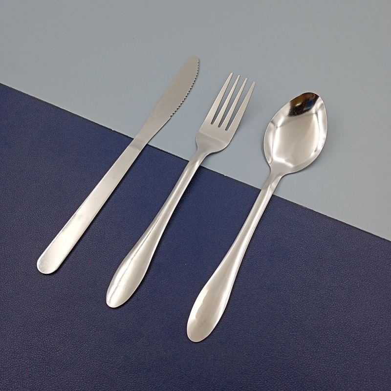 SS977 South American style stainless steel cutlery set - Machine Polish ...